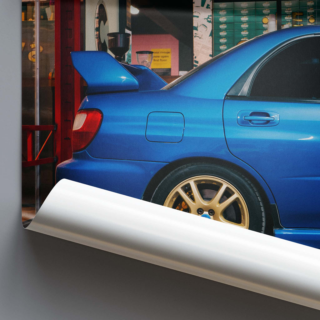Poster 047 - Subaru Impreza Mk2 WRX STi – PIMO Prints
