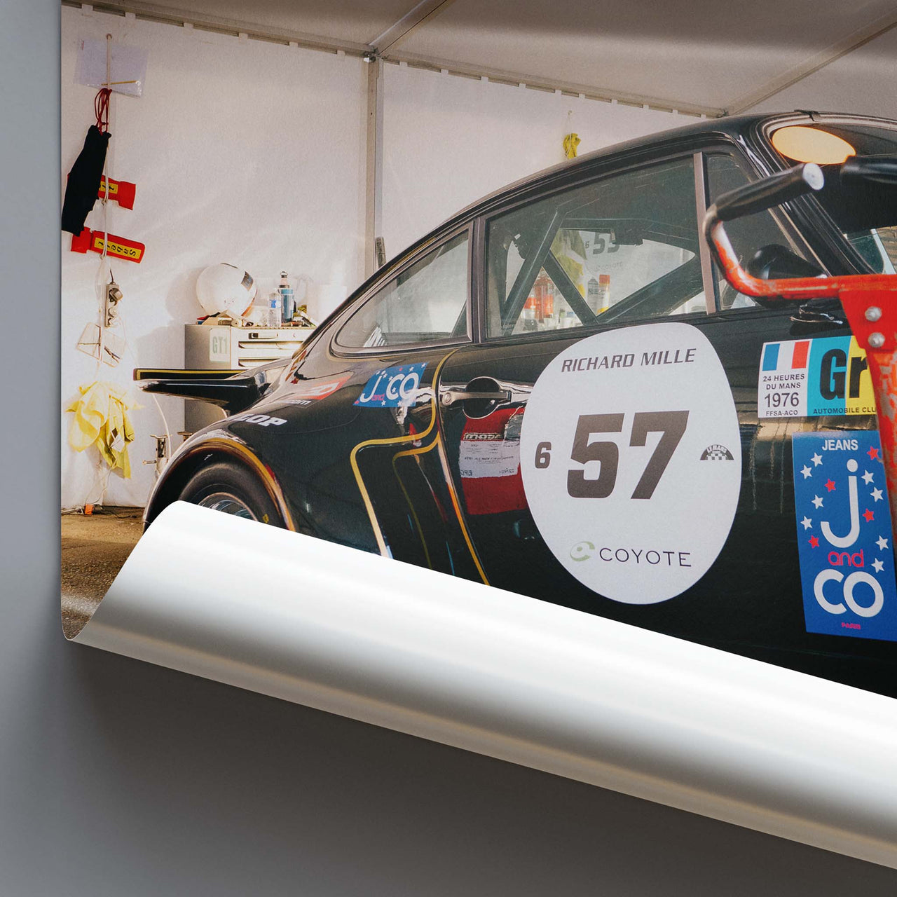 Poster 131 - Porsche 911 (930) Turbo 3.0 - 1975 – PIMO Prints